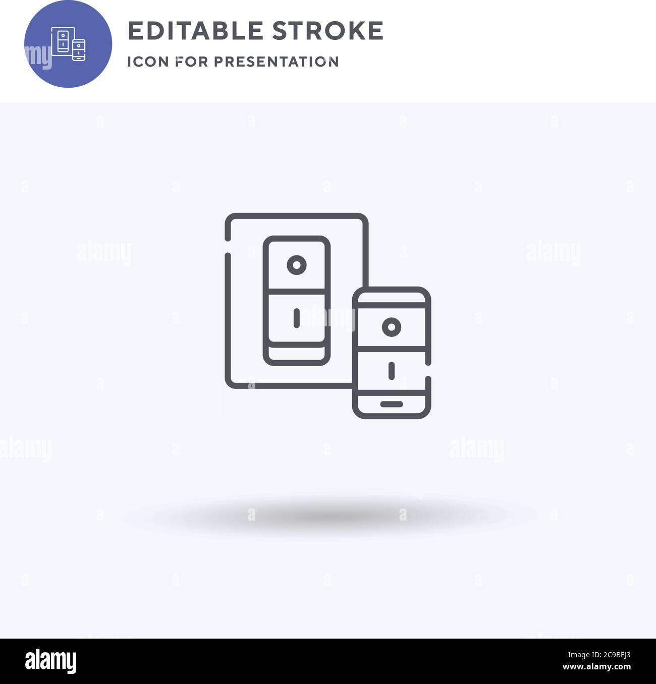 Switch icon vector, filled flat sign, solid pictogram isolated on white ...