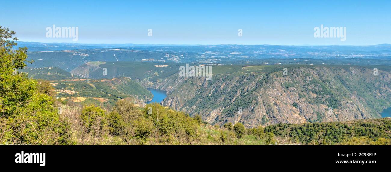 River Sil Canyon (Ribeira Scara), Spain Stock Photo - Alamy