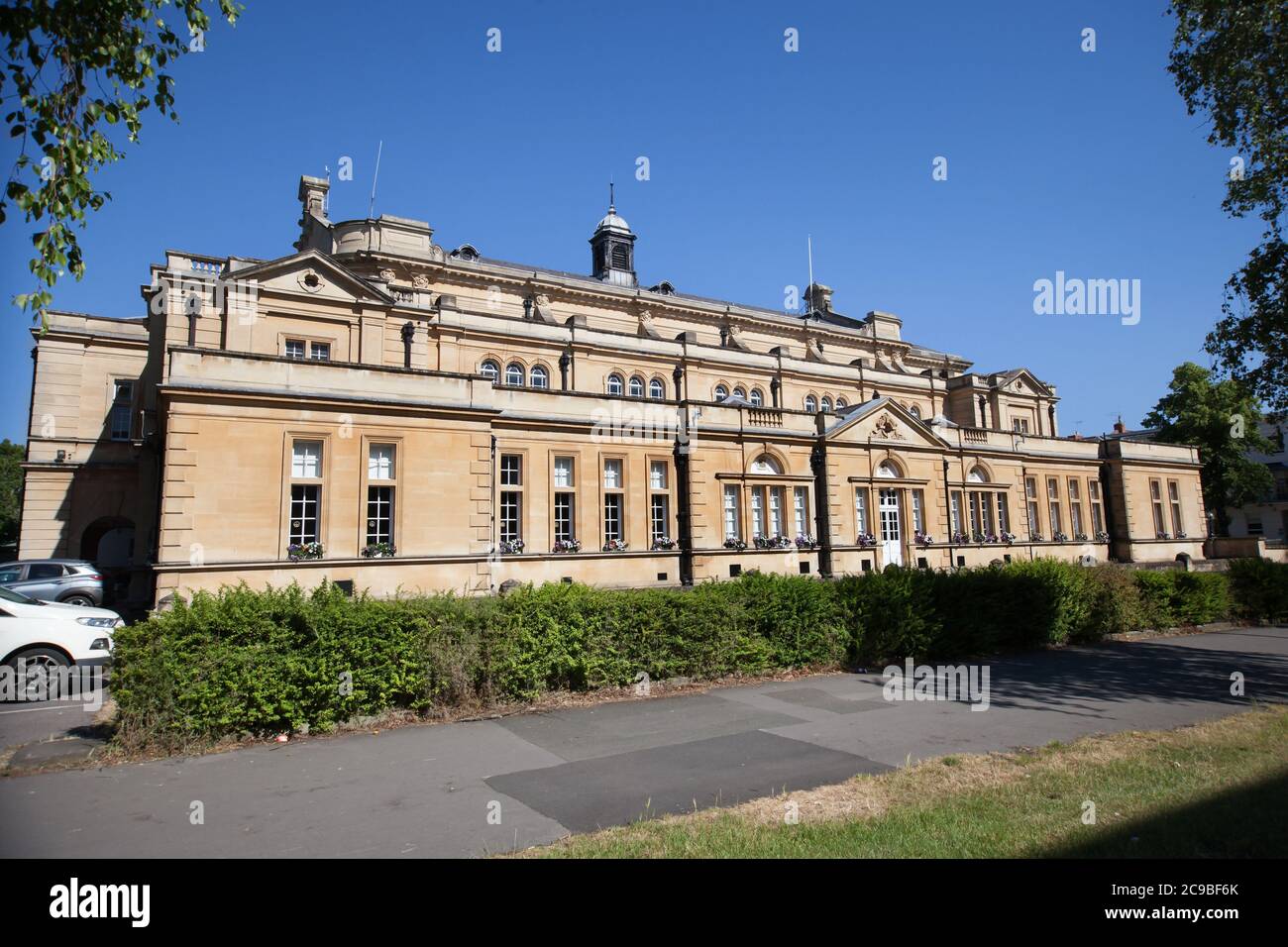 Cheltenham Town Hall in Cheltenham in Gloucestershire in the UK Stock ...
