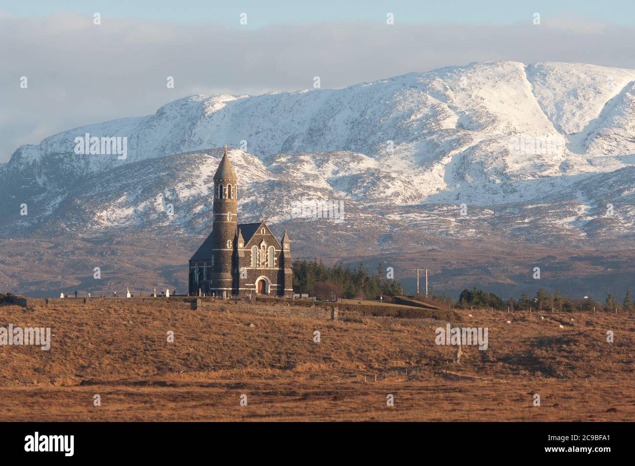Church of the sacred heart, dunlewey hi-res stock photography and ...