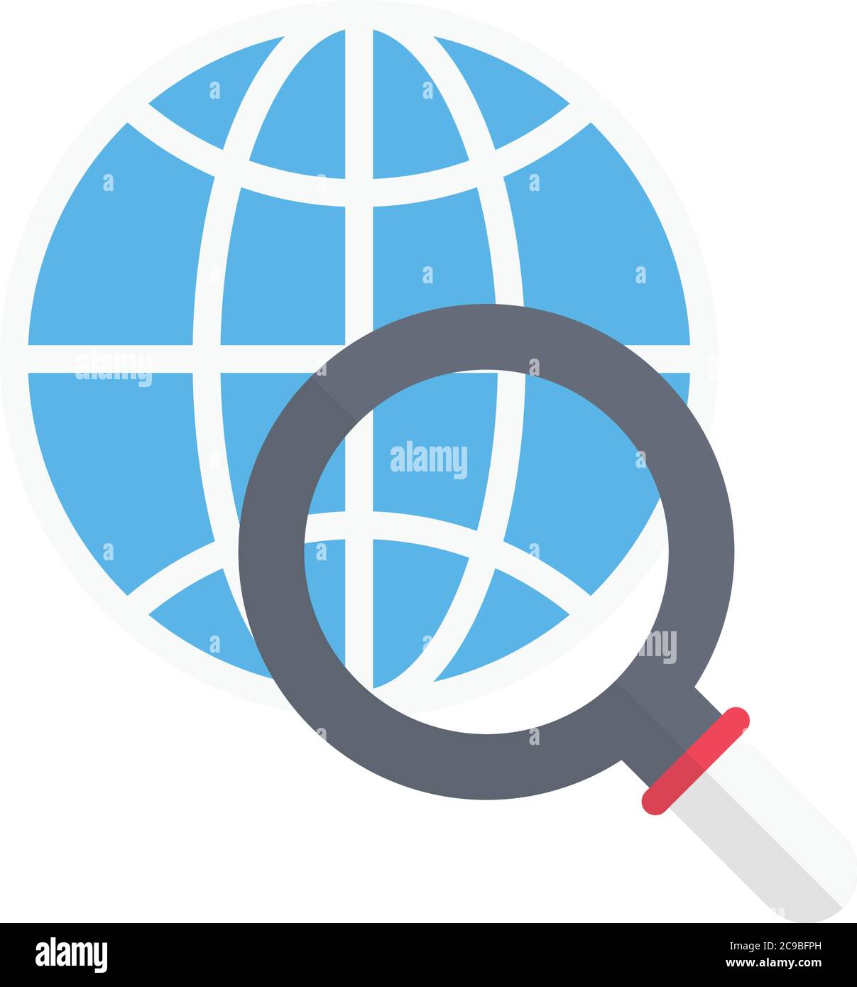 Global network navigator Stock Vector Images - Alamy