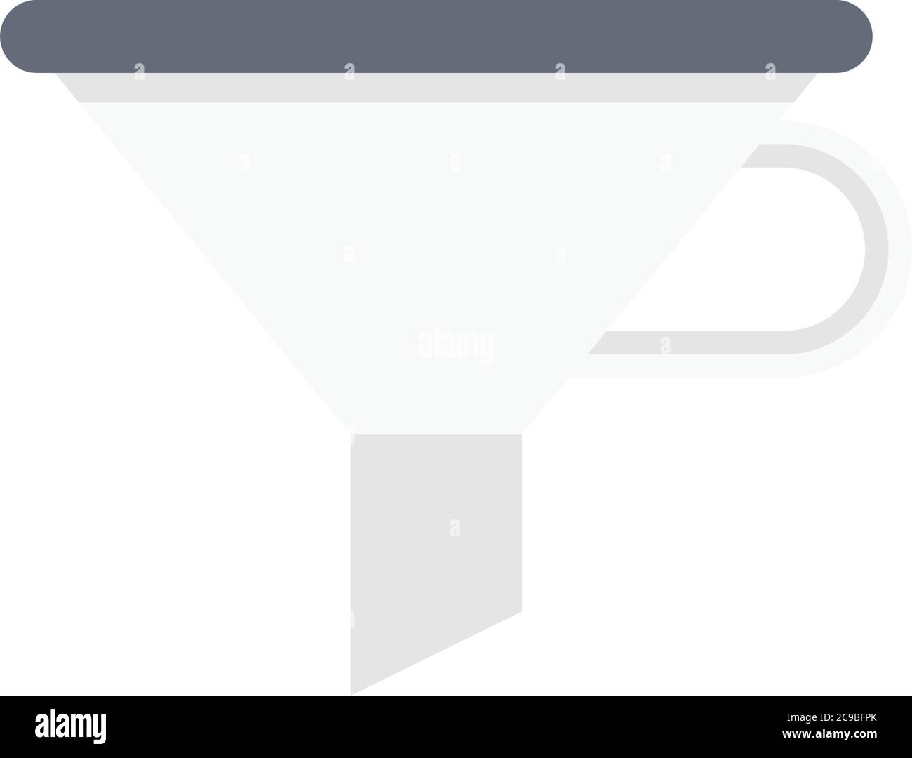 Filtration funnel Stock Vector Images - Alamy