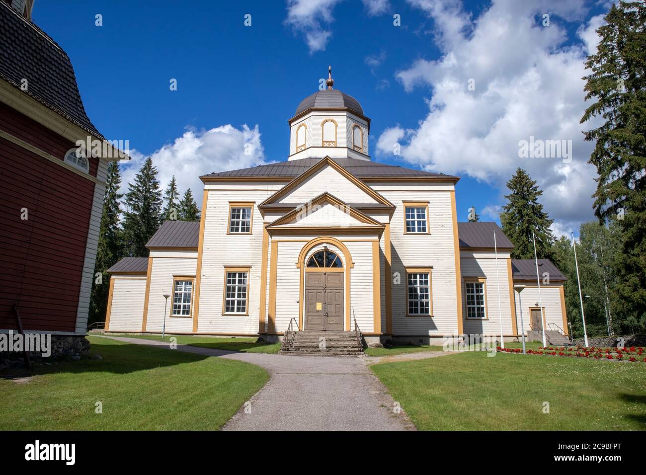 church of Sulkava, Finland Stock Photo - Alamy