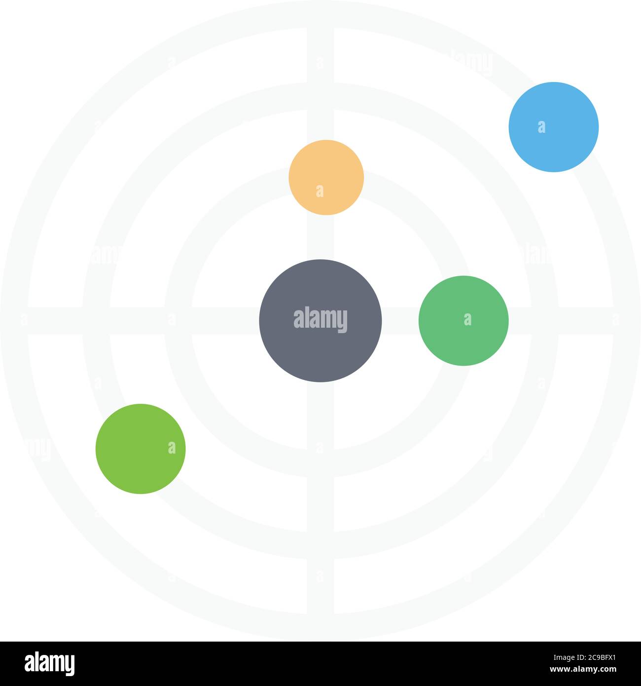 Radius vector vectors Cut Out Stock Images & Pictures - Alamy