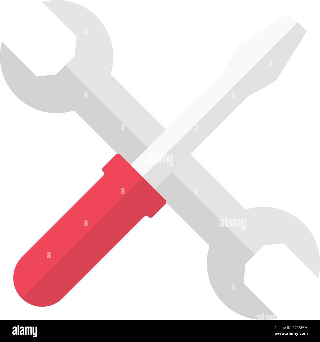 Fix icon website button Cut Out Stock Images & Pictures - Alamy