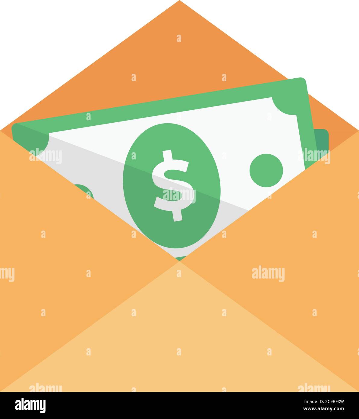 Payment envelope Stock Vector Images - Alamy