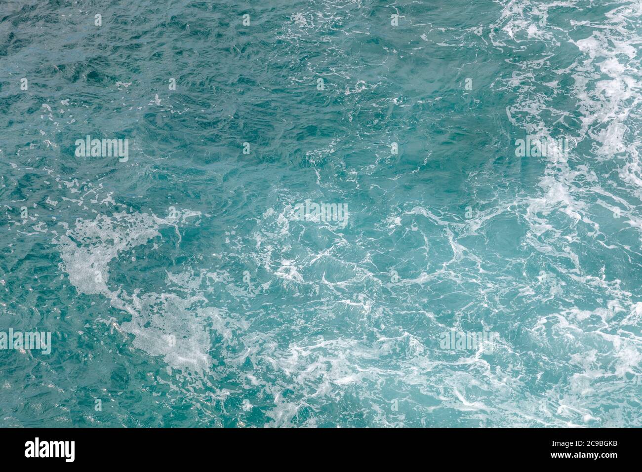 Blue ocean water at Balangan Beach, Bukit, Bali, Indonesia. Natural ...