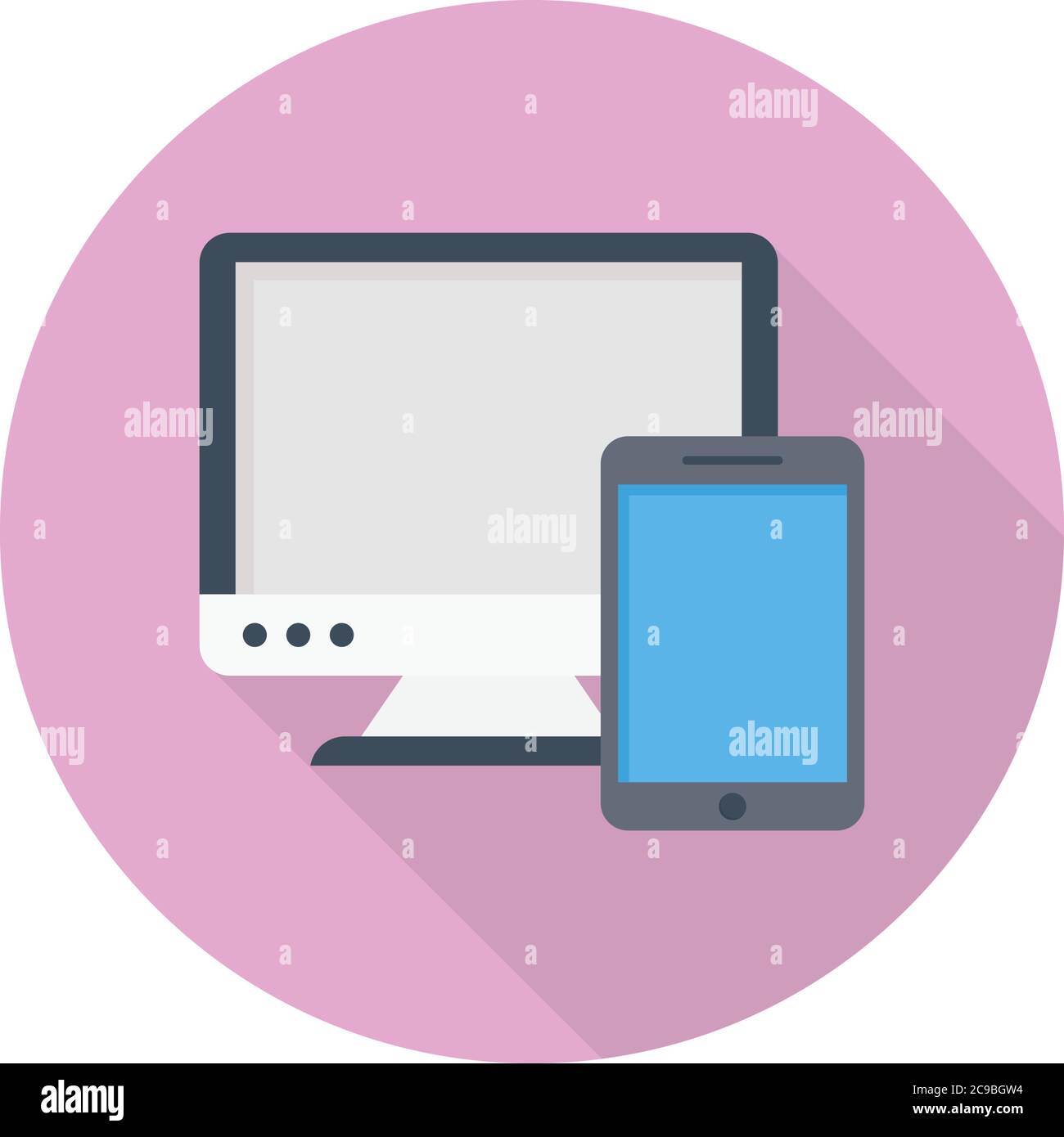 Mobile phone device seo Cut Out Stock Images & Pictures - Alamy