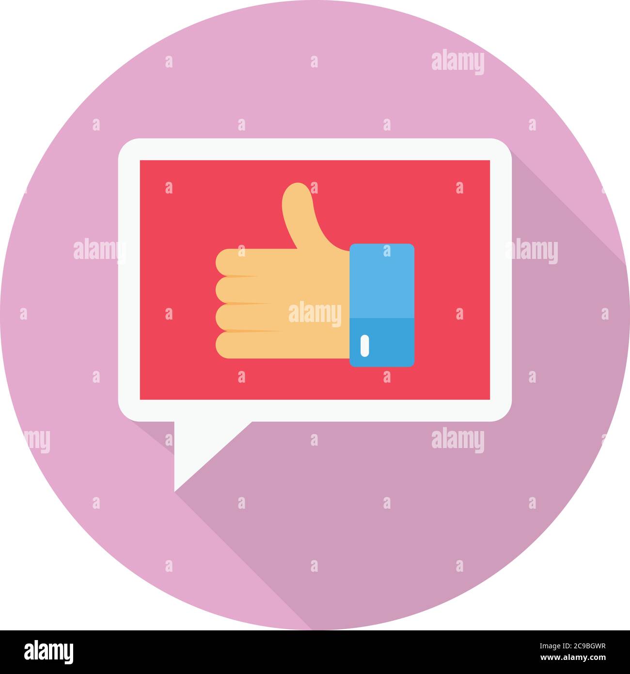 Black speech bubble like Stock Vector Images - Alamy