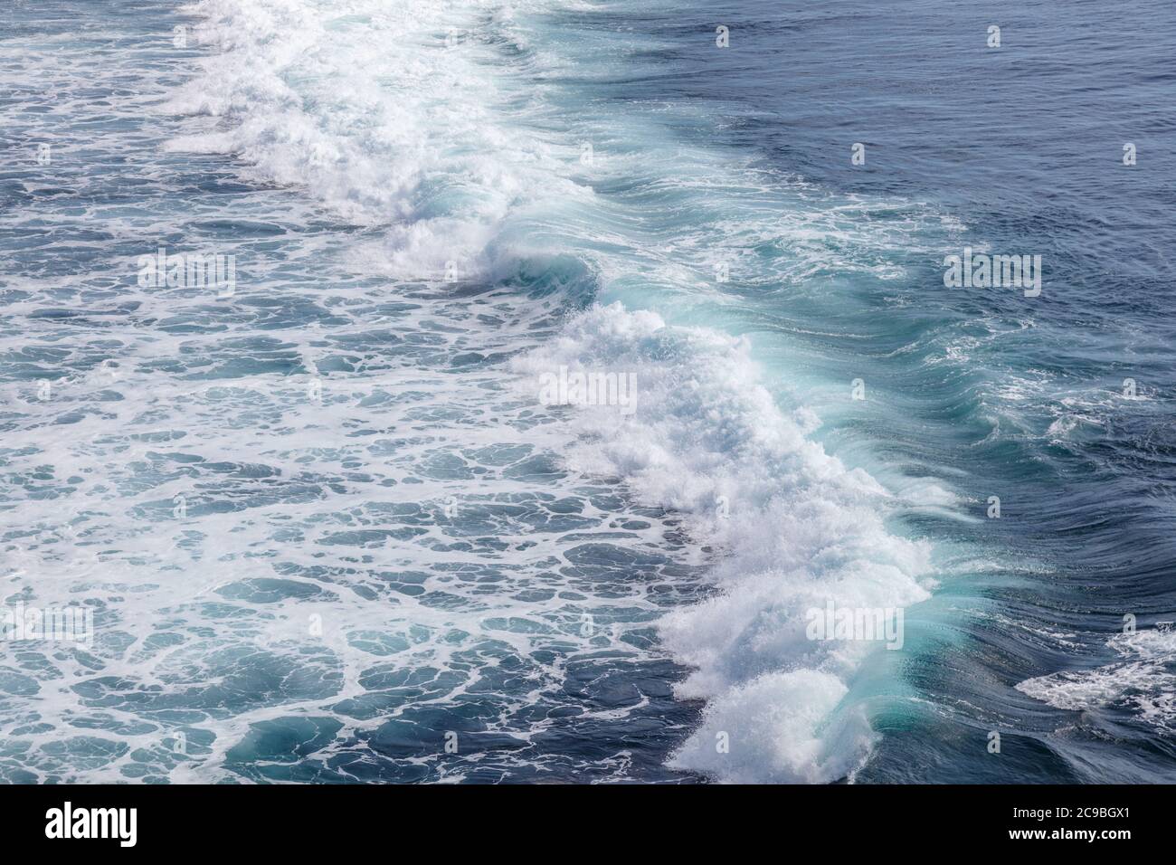 Blue ocean water at Balangan Beach, Bukit, Bali, Indonesia. Natural ...
