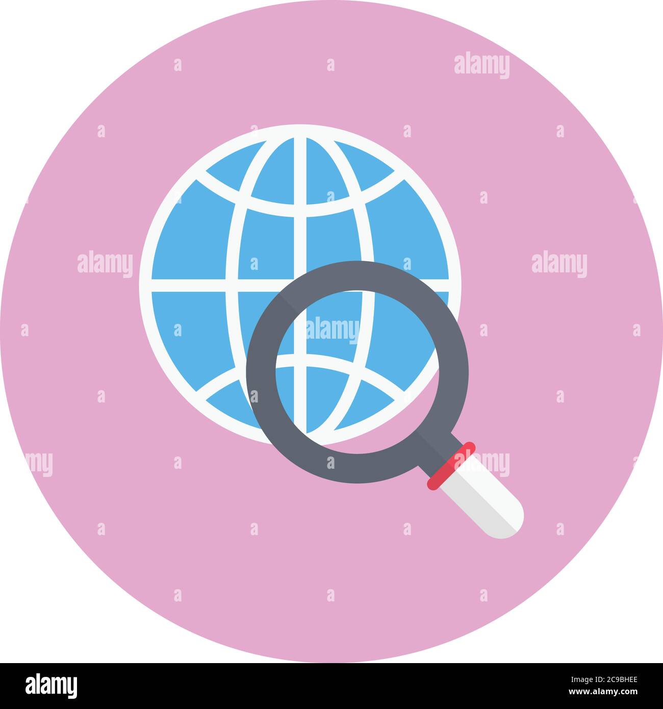 Global network navigator Stock Vector Images - Alamy