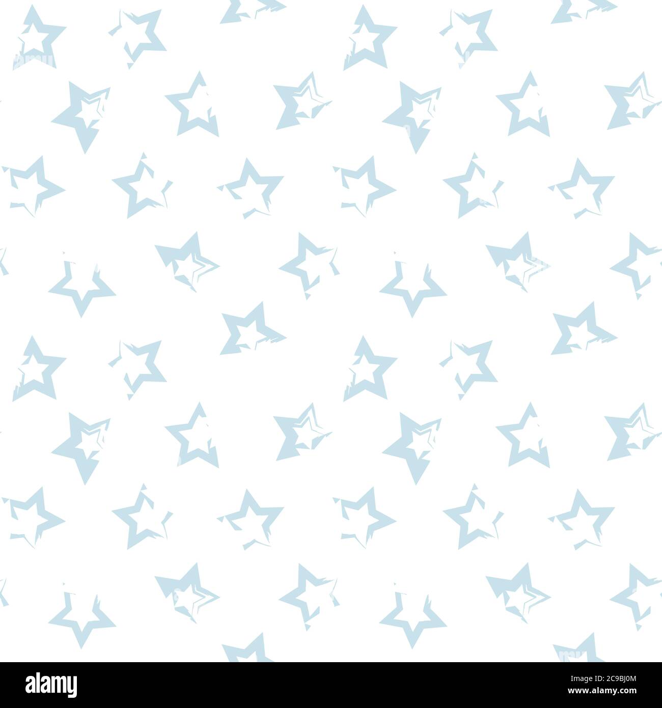 Stars brush stroke seamless pattern background for fashion textiles ...
