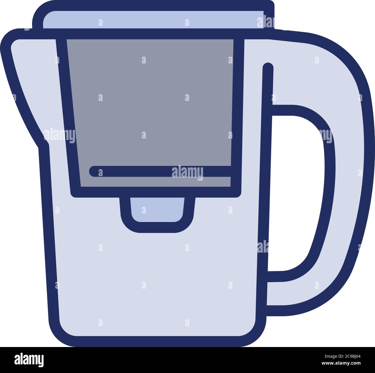 Modern water filter jug icon. Outline modern water filter jug vector ... Modern water filter jug icon. Outline modern water filter jug vector ...