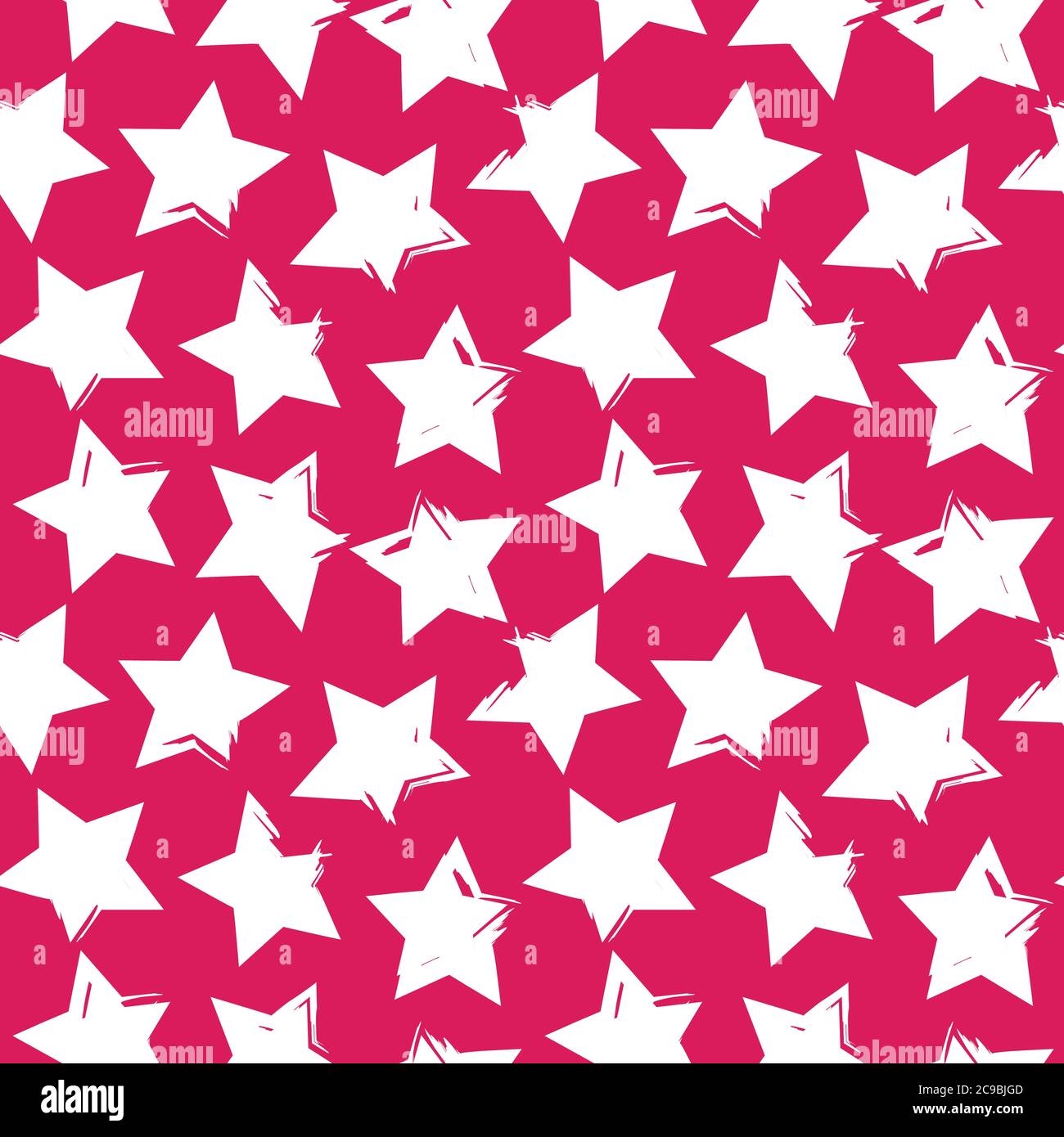 Stars brush stroke seamless pattern background for fashion textiles ...