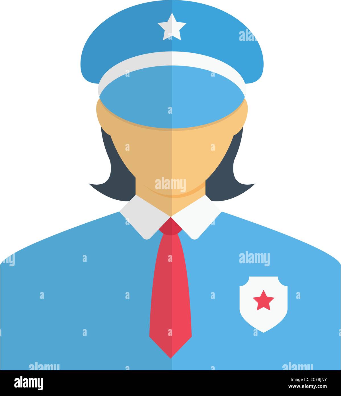 Patrol cap Stock Vector Images - Alamy