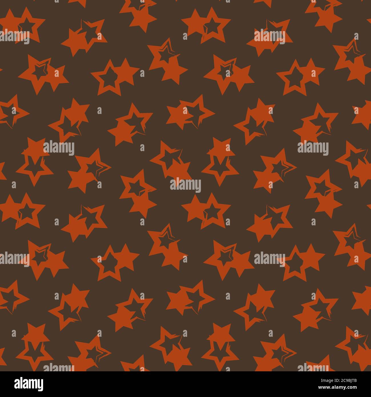 Stars brush stroke seamless pattern background for fashion textiles ...