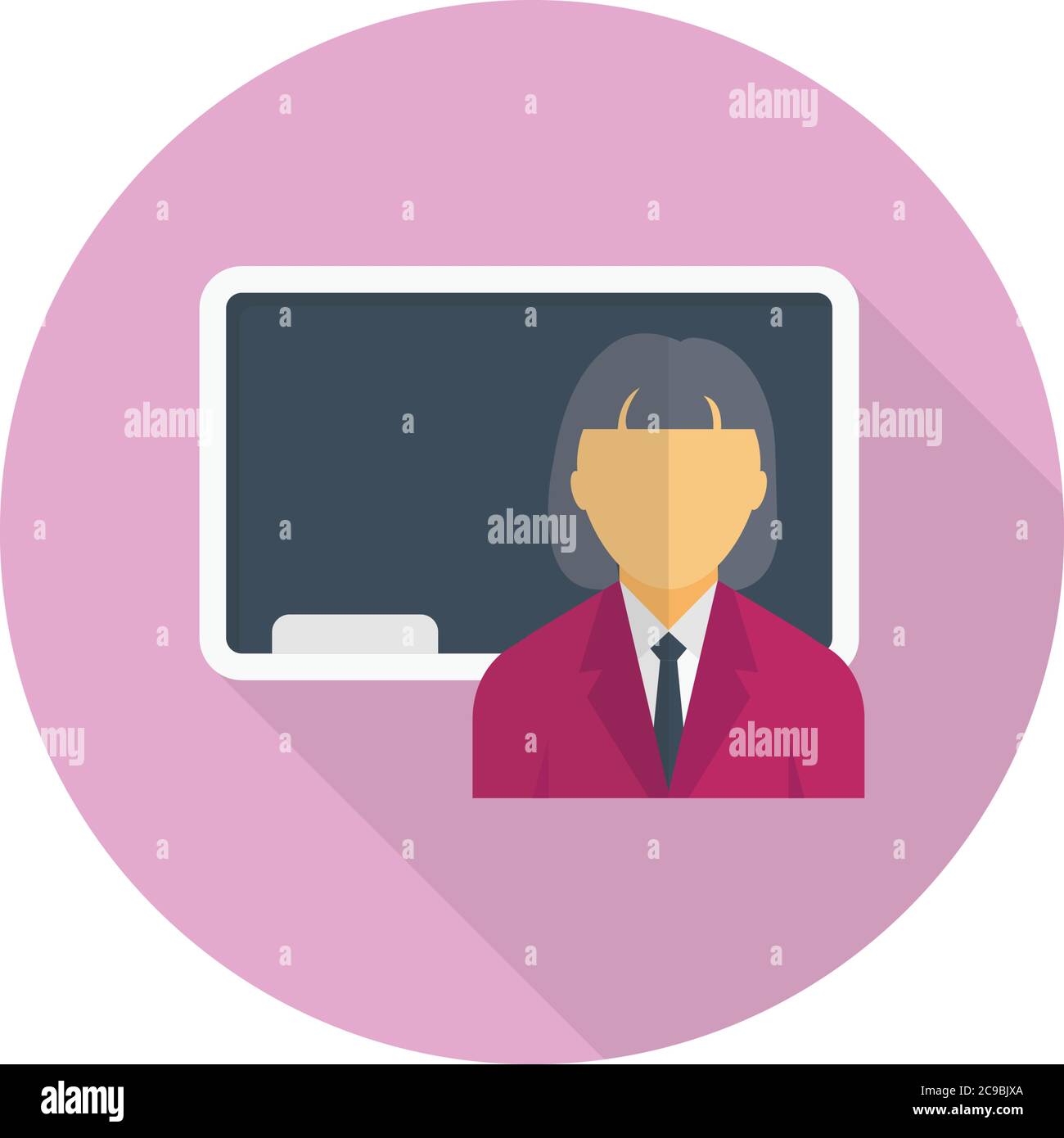 Female university professor Stock Vector Images - Alamy