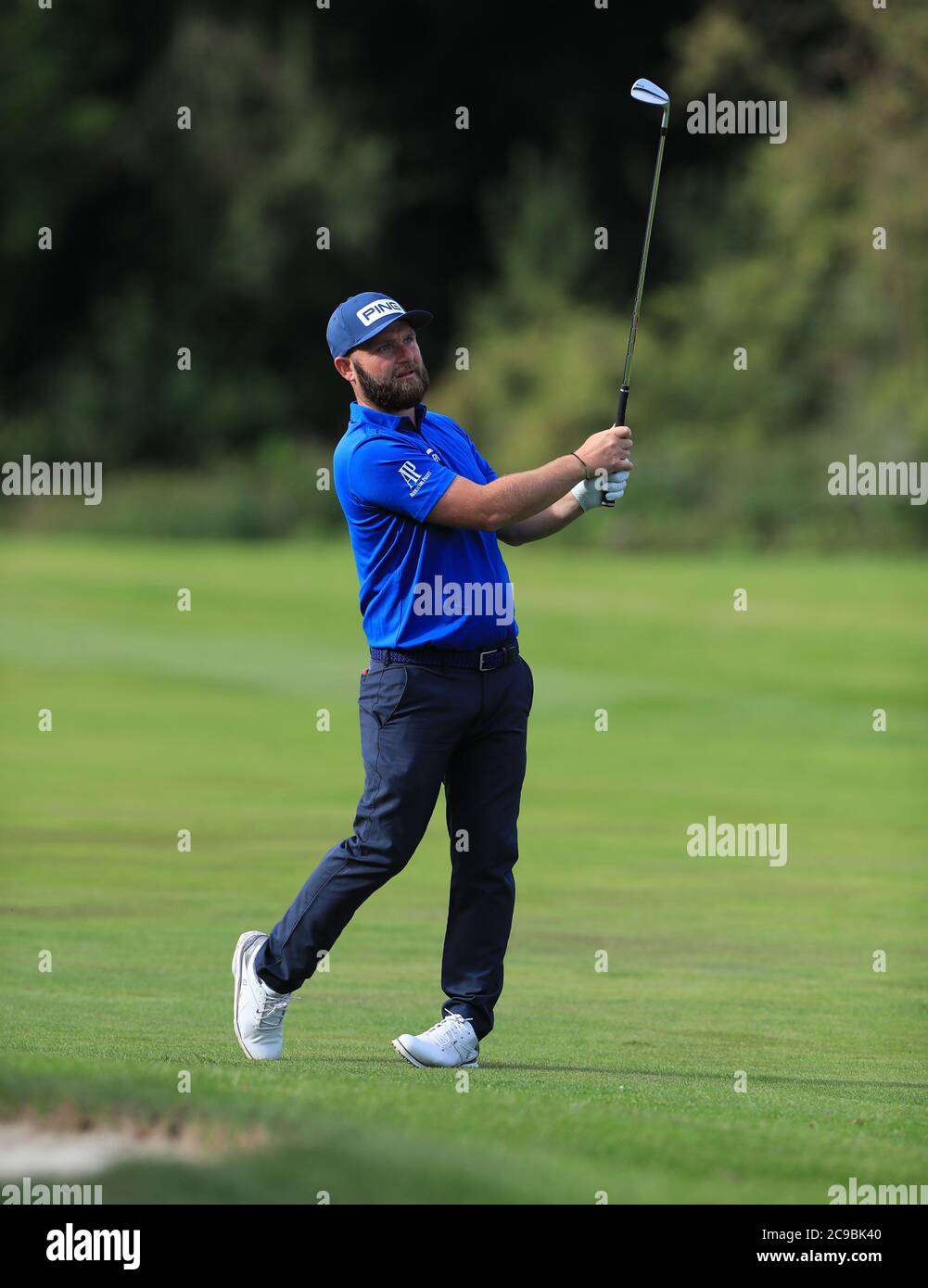 England's Andy Sullivan on the 1st during day one of the Hero Open at ...