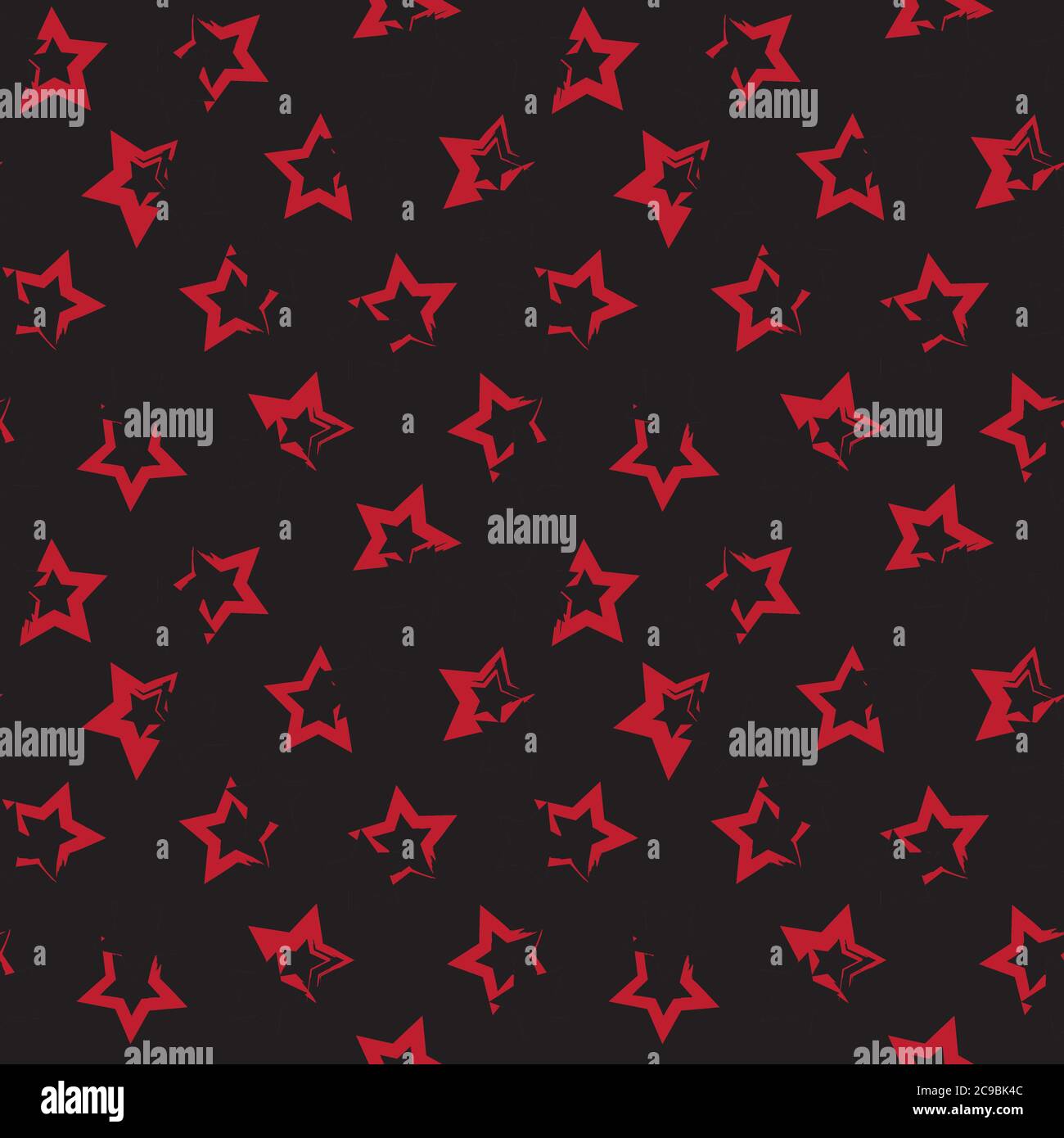 Stars brush stroke seamless pattern background for fashion textiles ...