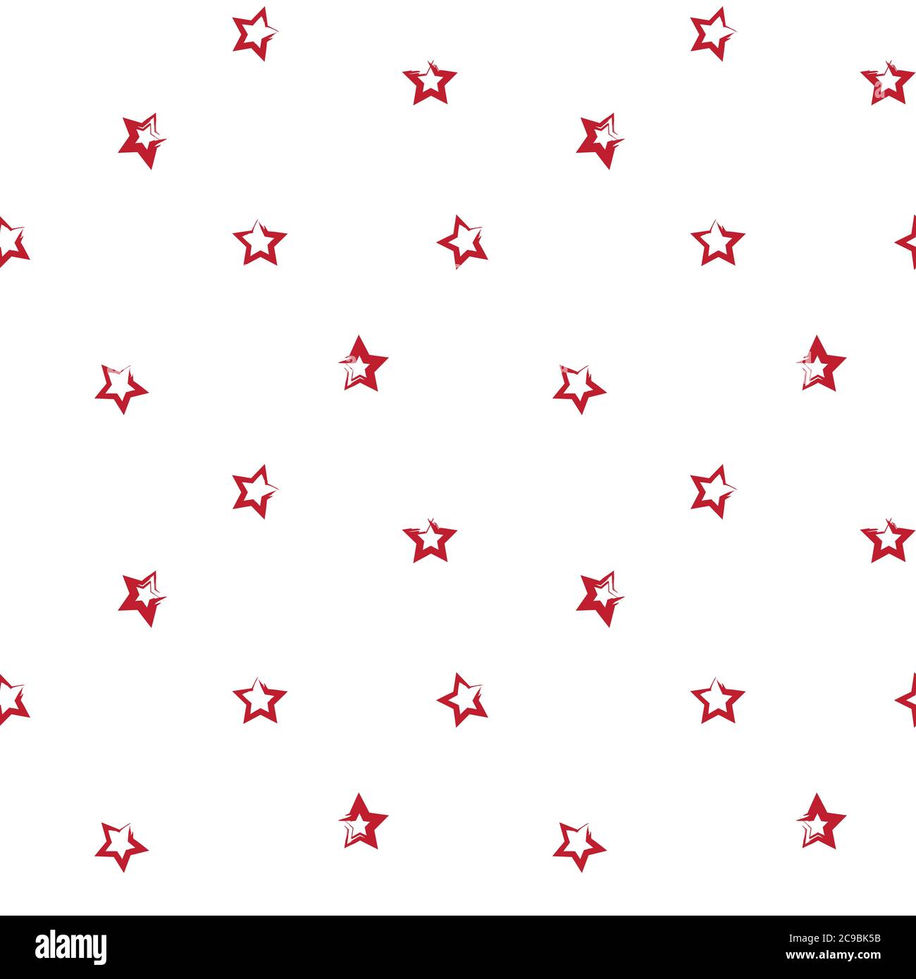 Stars brush stroke seamless pattern background for fashion textiles ...