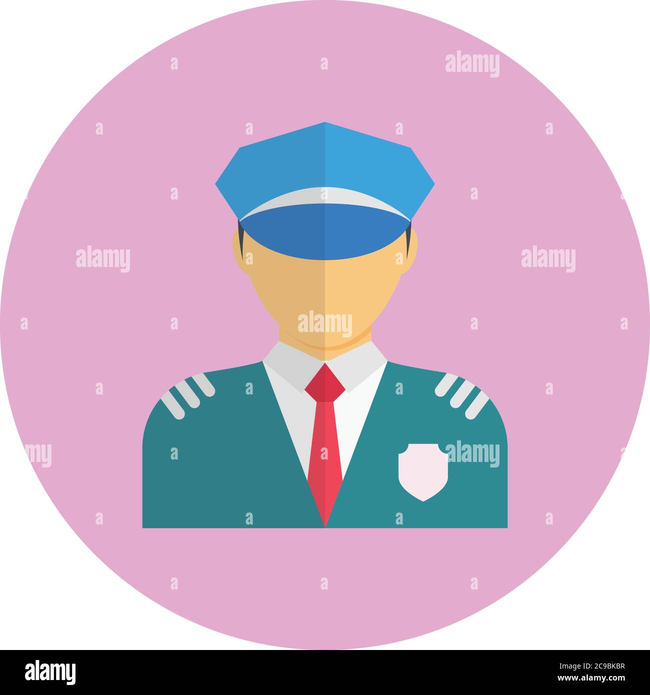 Guard cap Stock Vector Images - Alamy