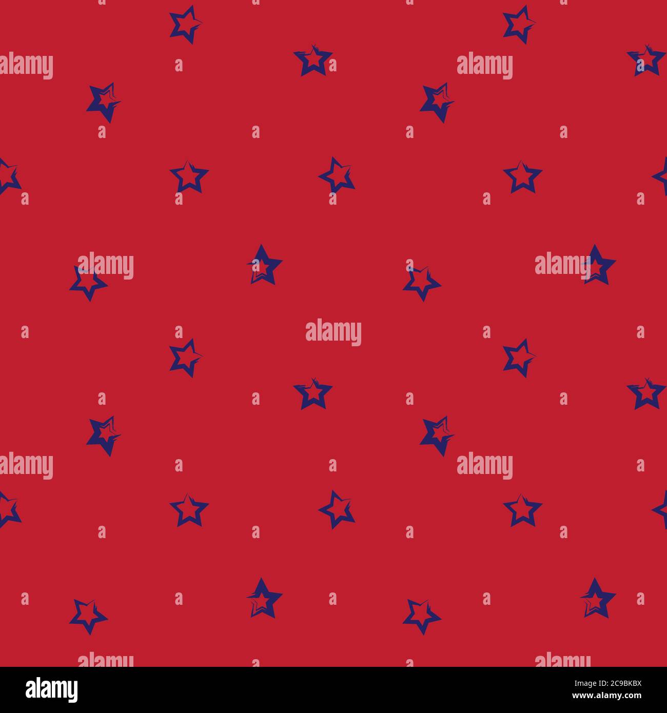 Stars brush stroke seamless pattern background for fashion textiles ...