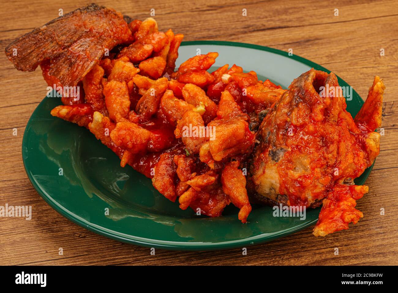 Chinese cuisine squirrel fish with sweet sauce Stock Photo - Alamy