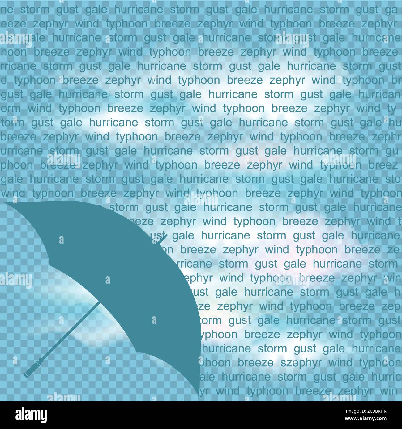 Climate climatic atmospheric wind windy Stock Vector Images - Alamy