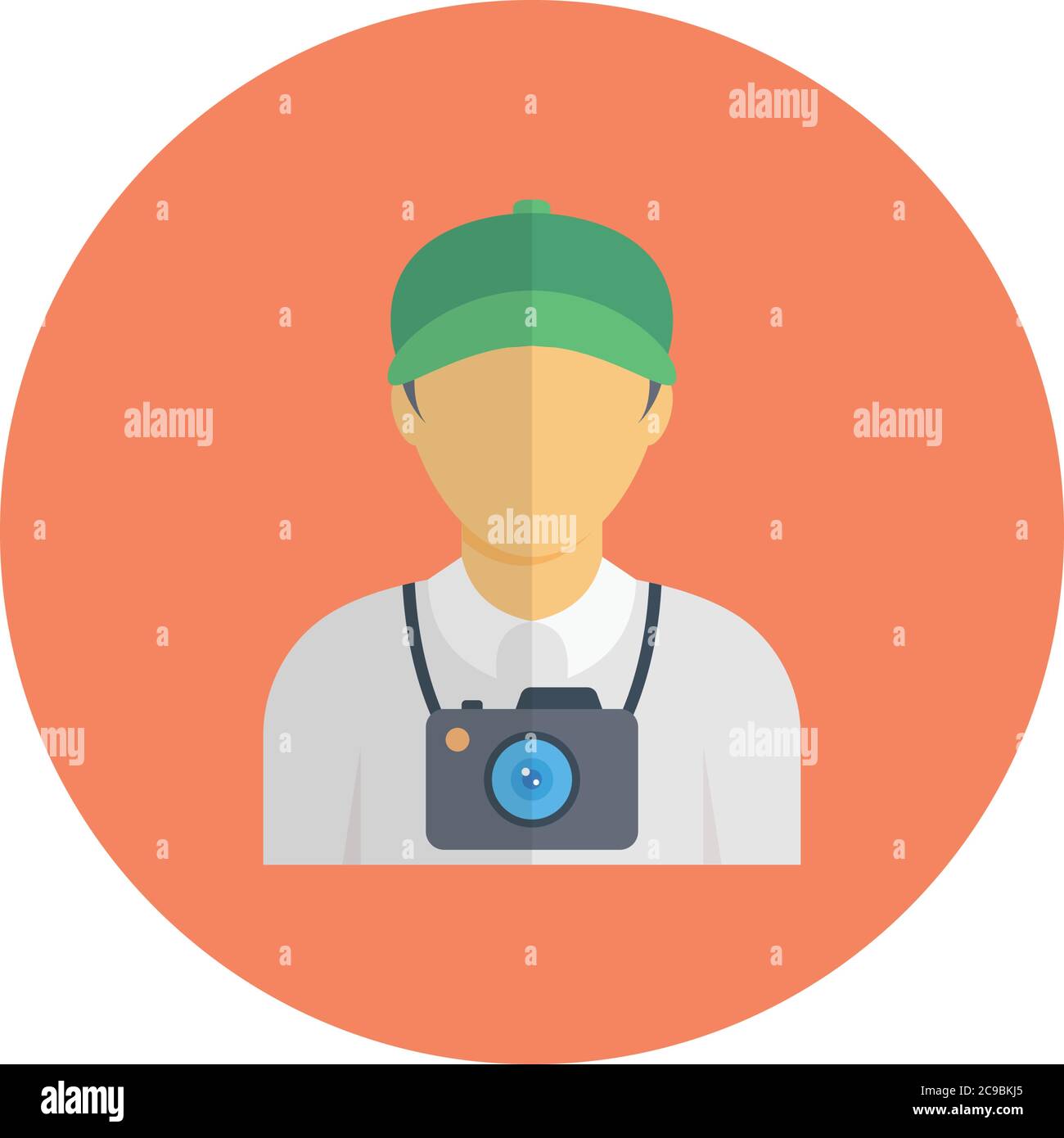 Man camera logo Stock Vector Images - Alamy