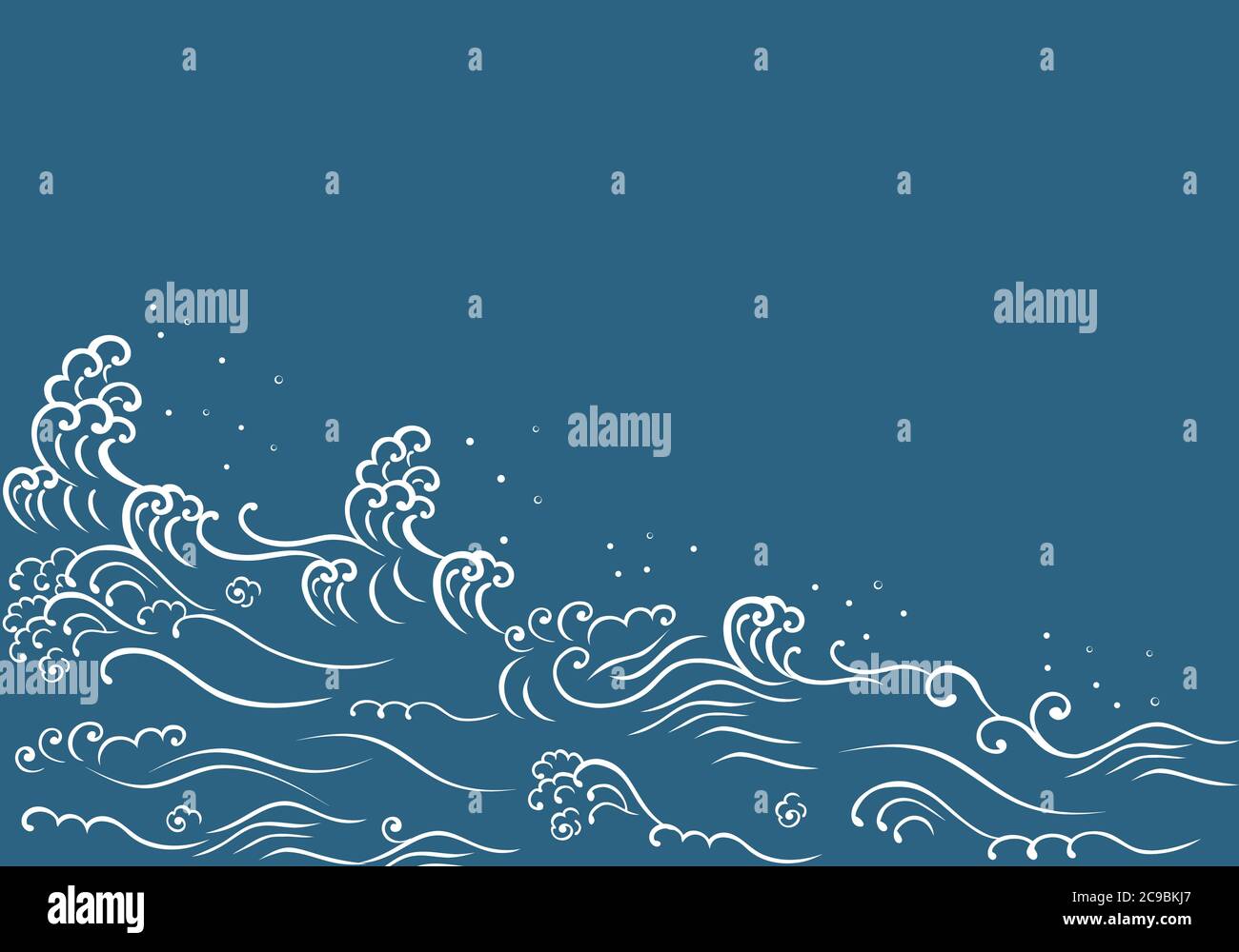 Japanese seascape painting hi-res stock photography and images - Alamy