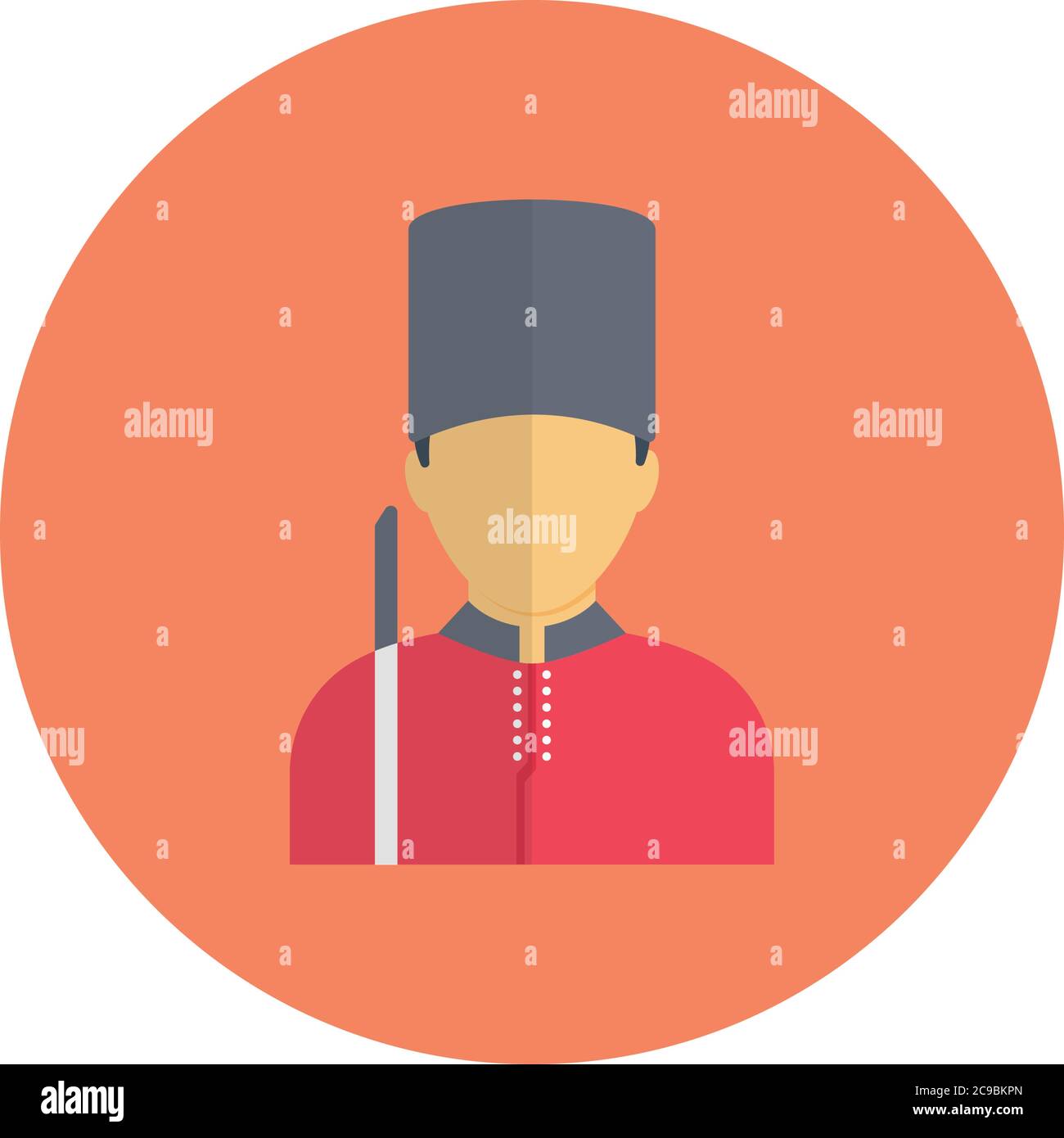 Security stick figure pictogram icon hi-res stock photography and ...