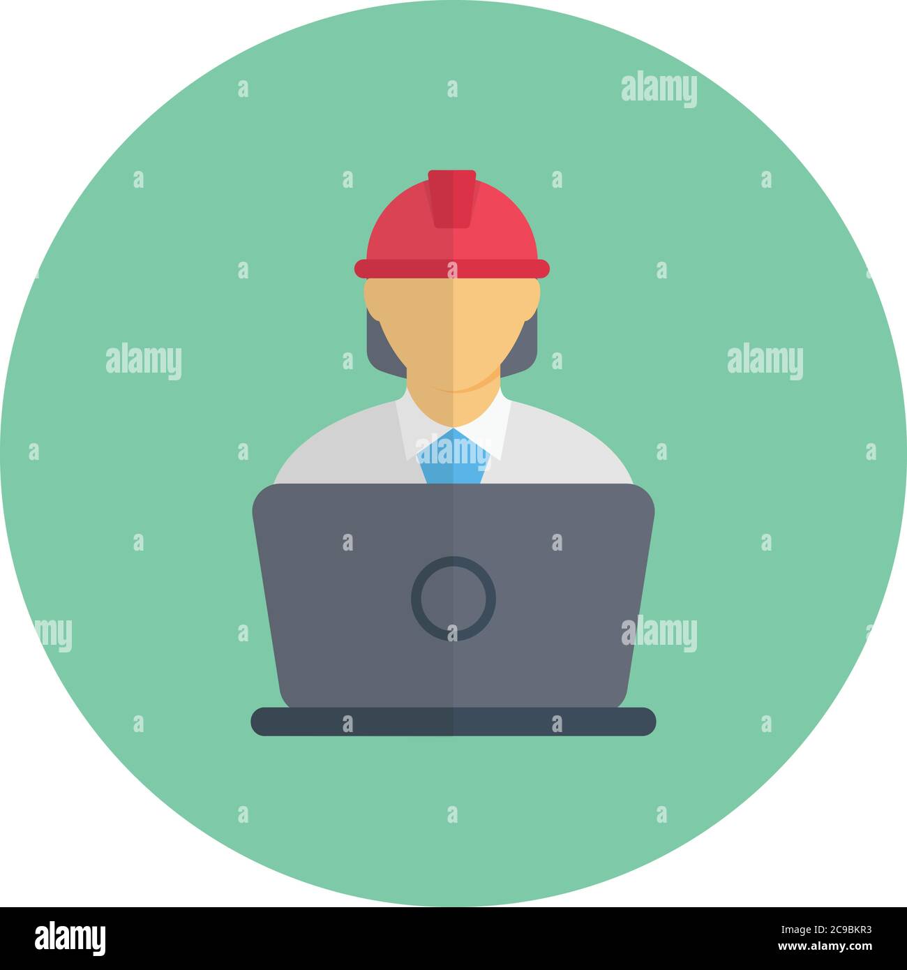 Male avatar engineer Stock Vector Images - Alamy