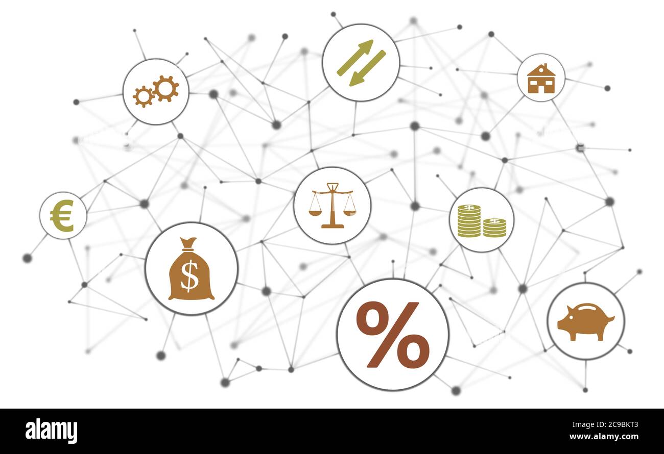 Mortgage interest rates graph Cut Out Stock Images & Pictures - Alamy
