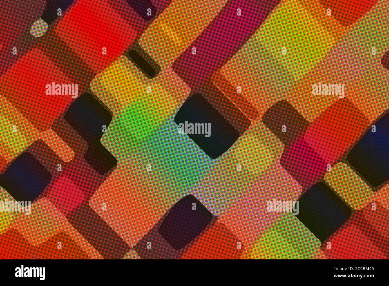 Red and yellow lines with Dots abstract paint background Stock Photo ...