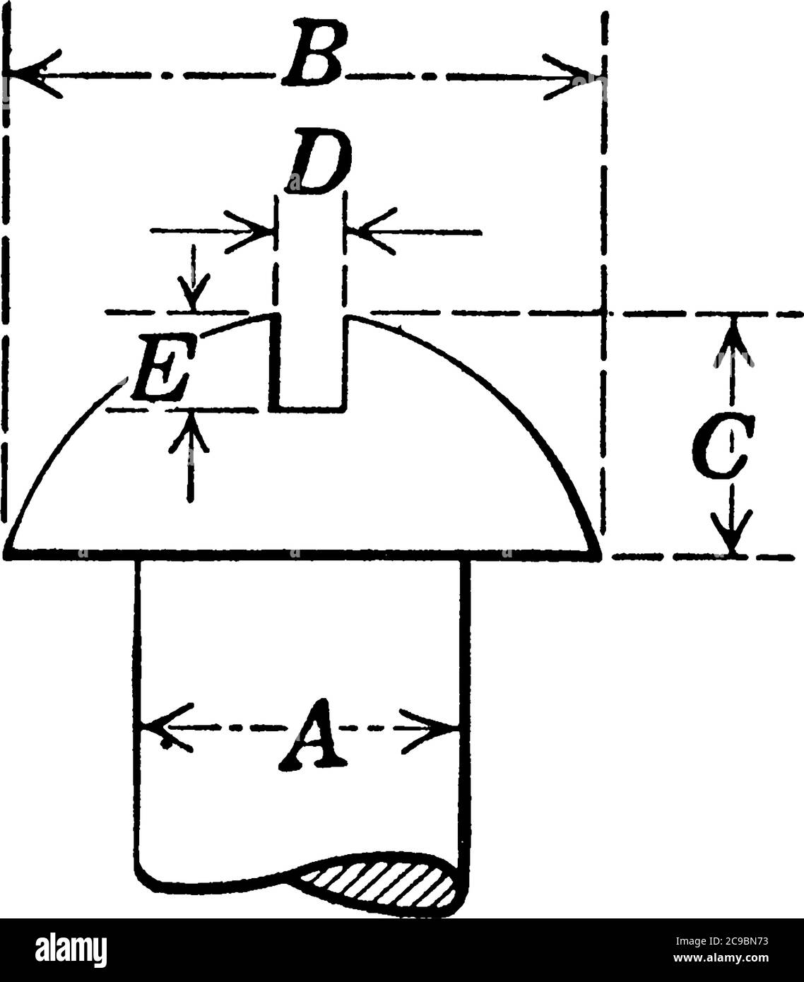 Machine Screw is a short, slender, sharp-pointed metal pin with a ...