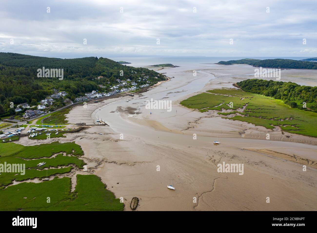 Kippford village hi-res stock photography and images - Alamy