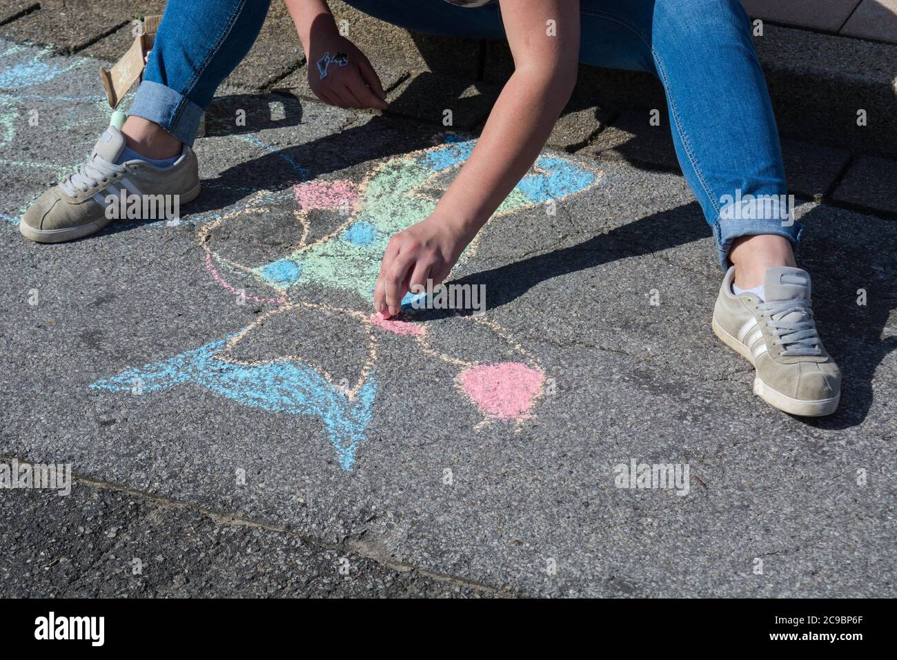 Kreide art hi-res stock photography and images - Alamy