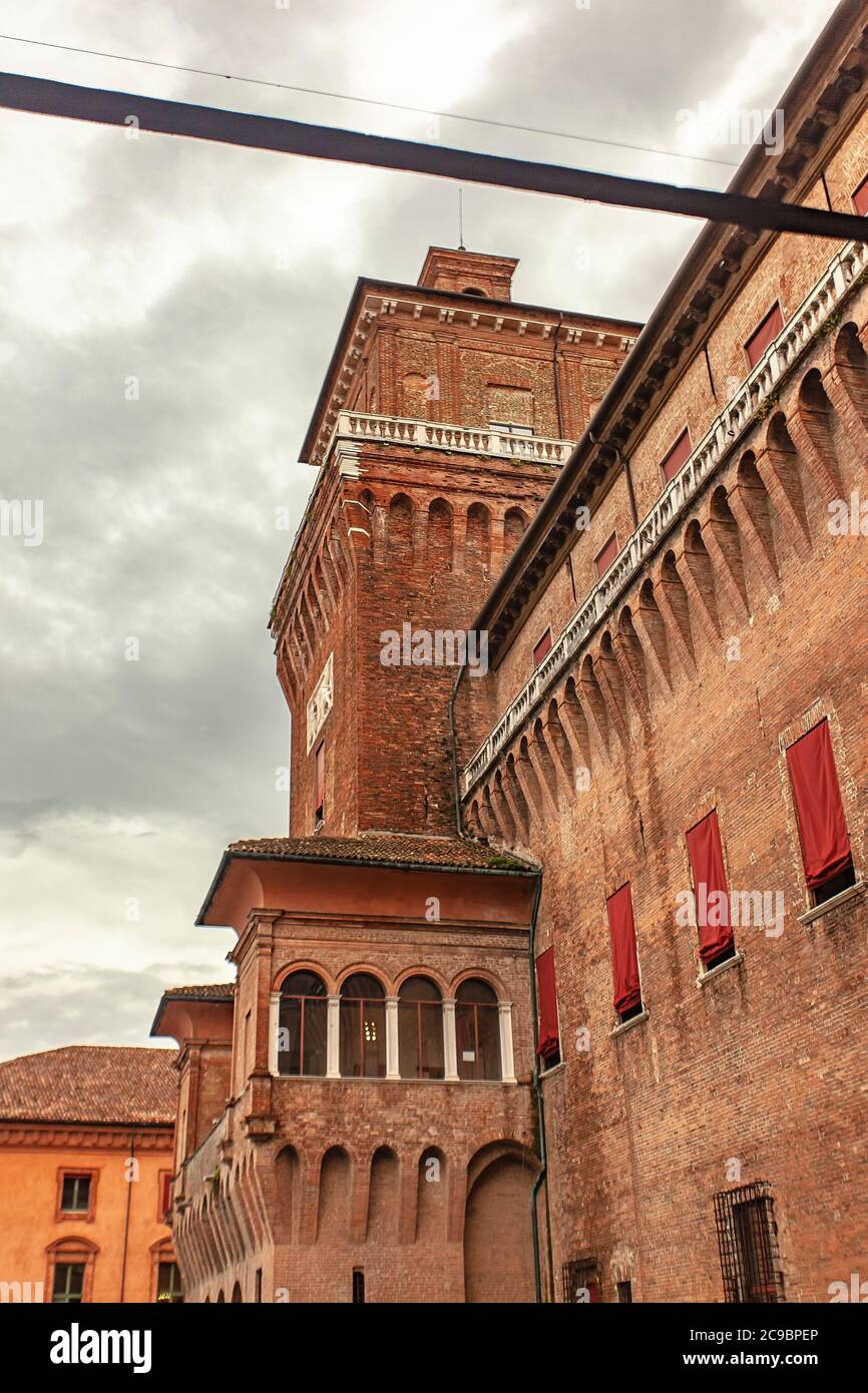 Italy Ferrara Castle Estense High Resolution Stock Photography and ...