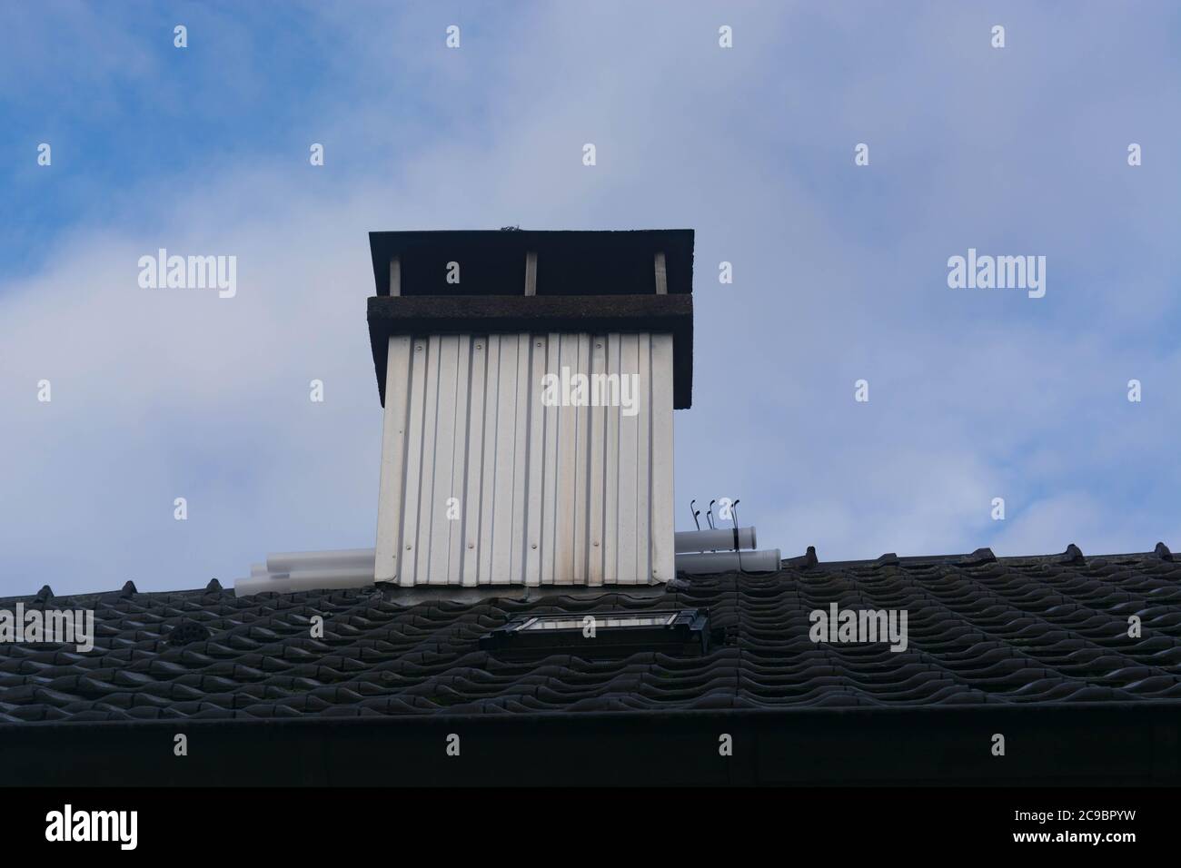 Chimney renovation due to the installation of a fuel cell heater ...