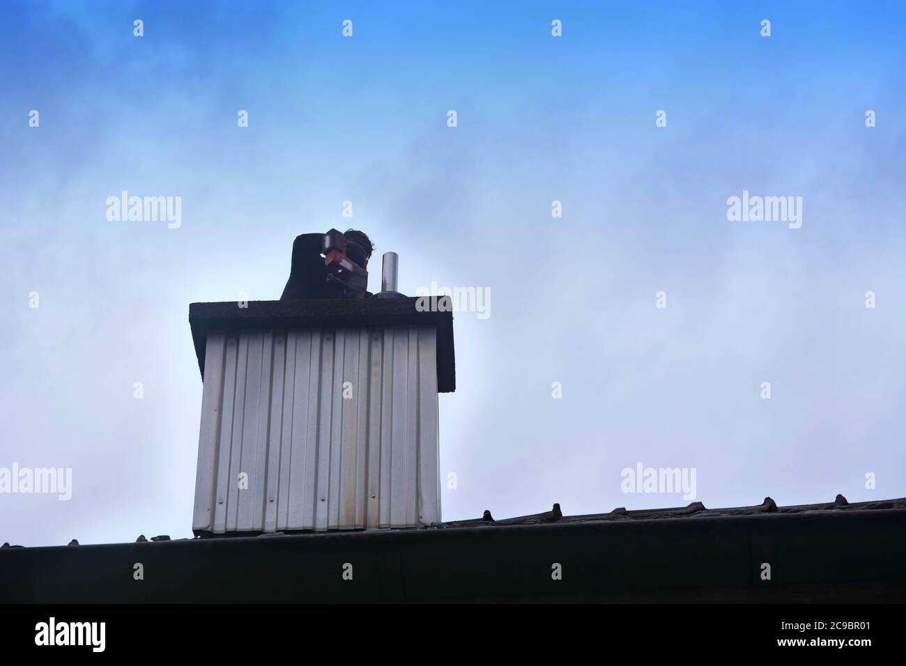 Chimney renovation due to the installation of a fuel cell heater ...