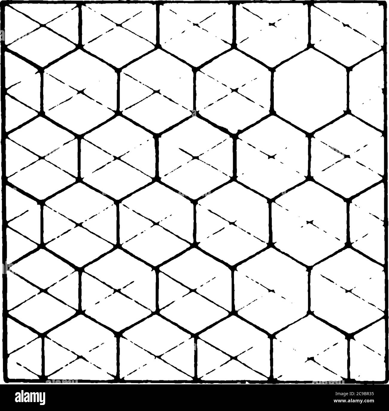 Tessellation is an arrangement of shapes closely fitted together ...