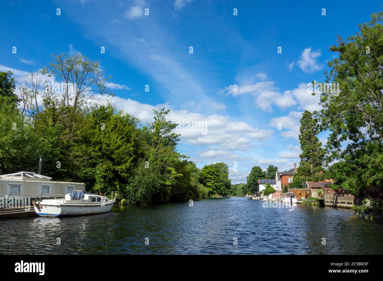 River Yare, Thorpe Green Stock Photo - Alamy