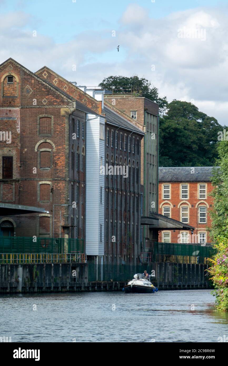Former Coleman factory, Carrow works, awaiting redevelopment Stock ...