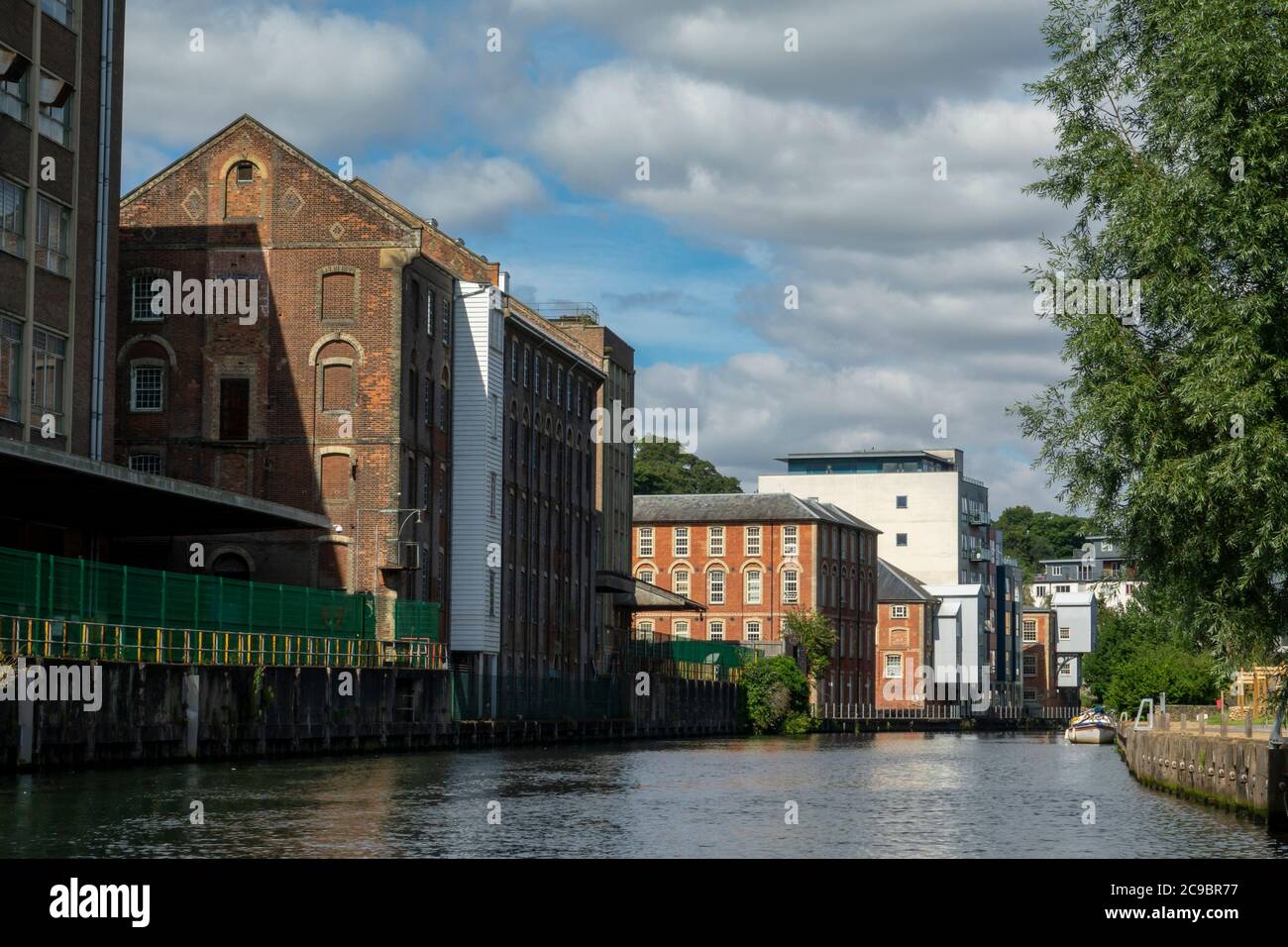 Former Coleman factory, Carrow works, awaiting redevelopment Stock ...