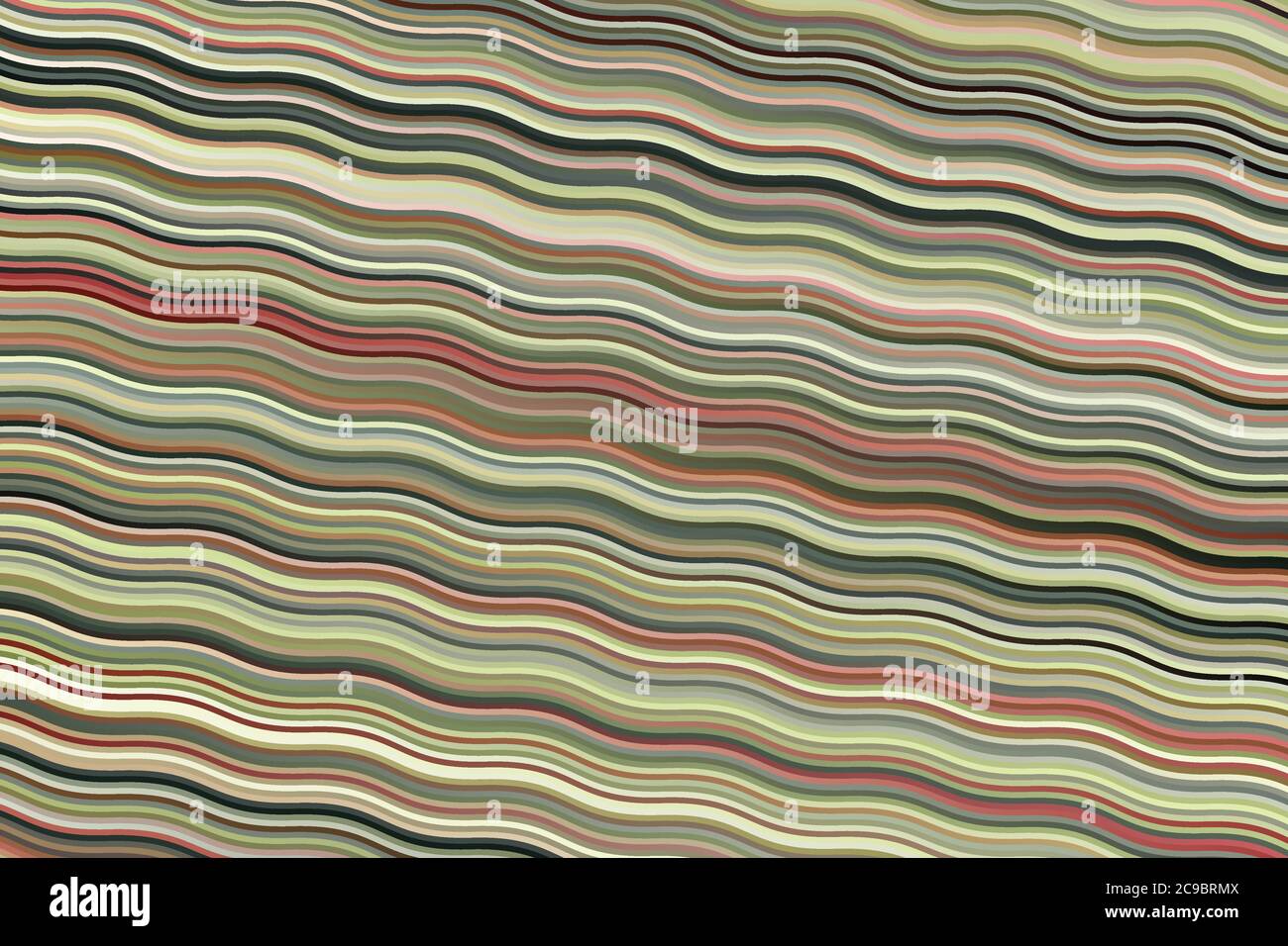 Green and red waves vector background Stock Vector Image & Art - Alamy