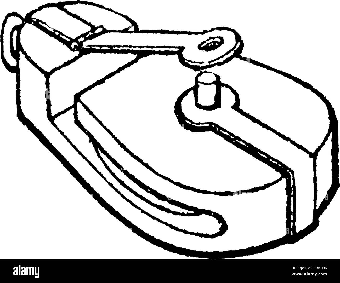 Hook block vector Stock Vector Images - Alamy