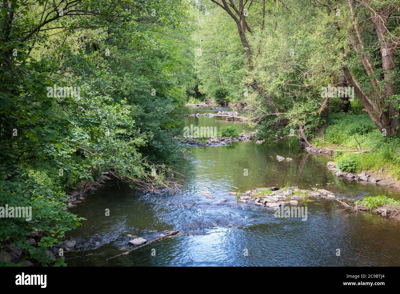 River Wupper near Wipperfürth, Germany Stock Photo - Alamy