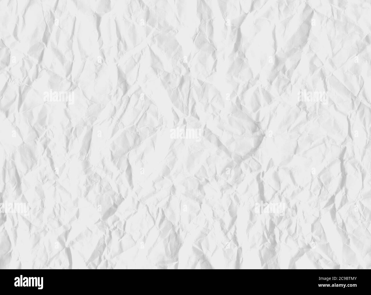 Crumpled blank white paper background with rough textured Stock Photo ...