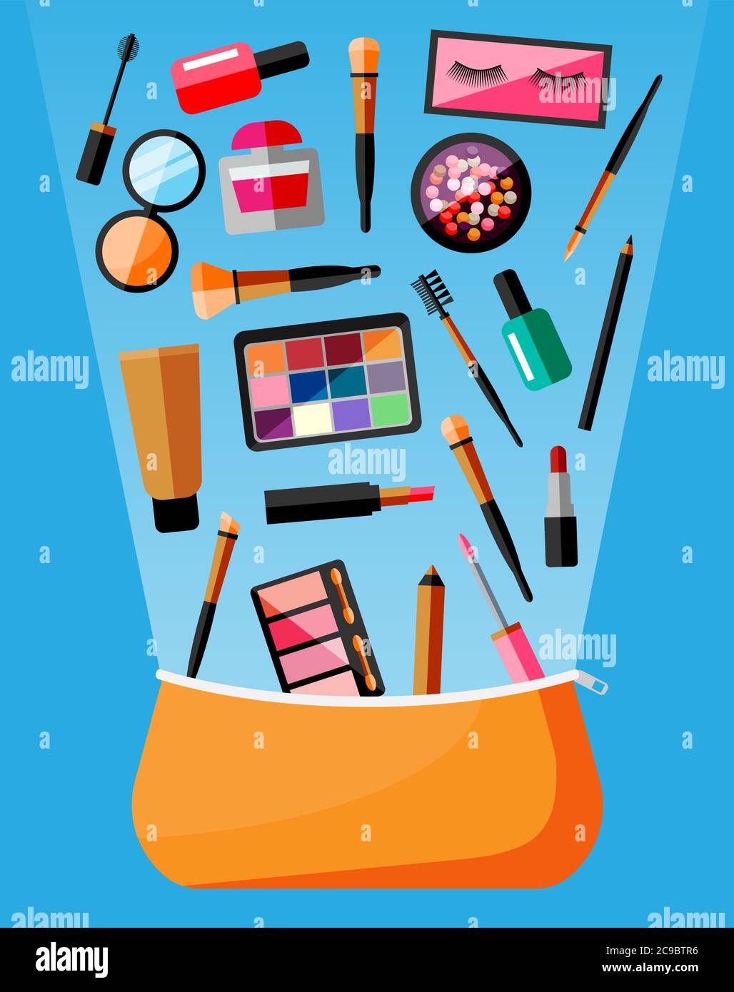 Cartoon cosmetics hi-res stock photography and images - Alamy
