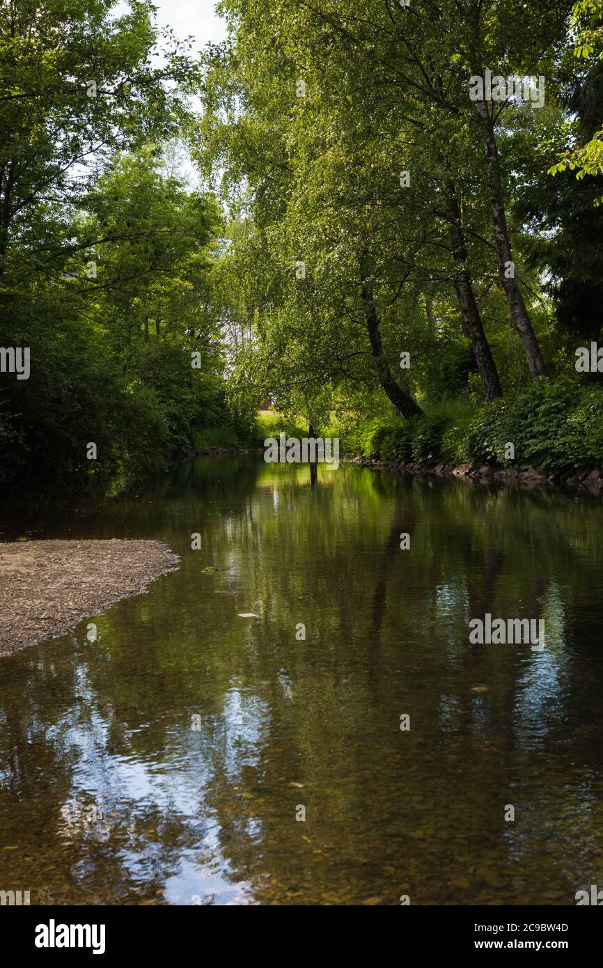 River Wupper near Wipperfürth, Germany Stock Photo - Alamy